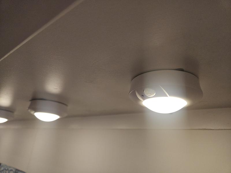 Utilitech 4-Pack Color Changing with Remote Control LED Rechargeable ...