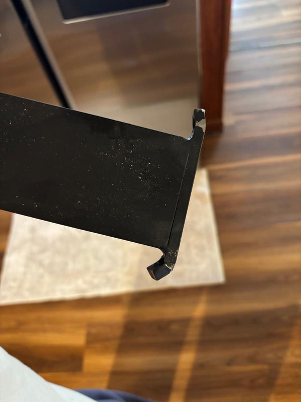 Ekena Millwork Countertop Island Steel Heavy Duty Bracket w/Flange 24 ...