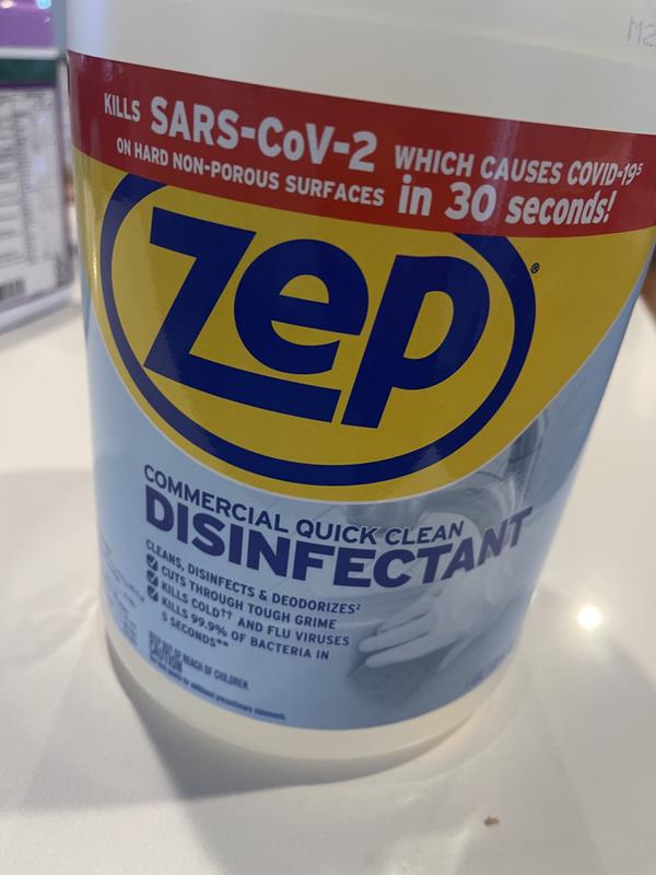 Zep Quick Clean 128-fl oz Disinfectant Liquid All-Purpose Cleaner (4 ...