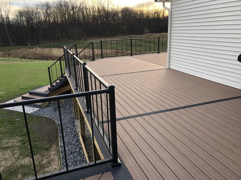 Deckorators Voyage Surestone 1-in x 6-in x 20-ft Mesa Grooved Composite ...