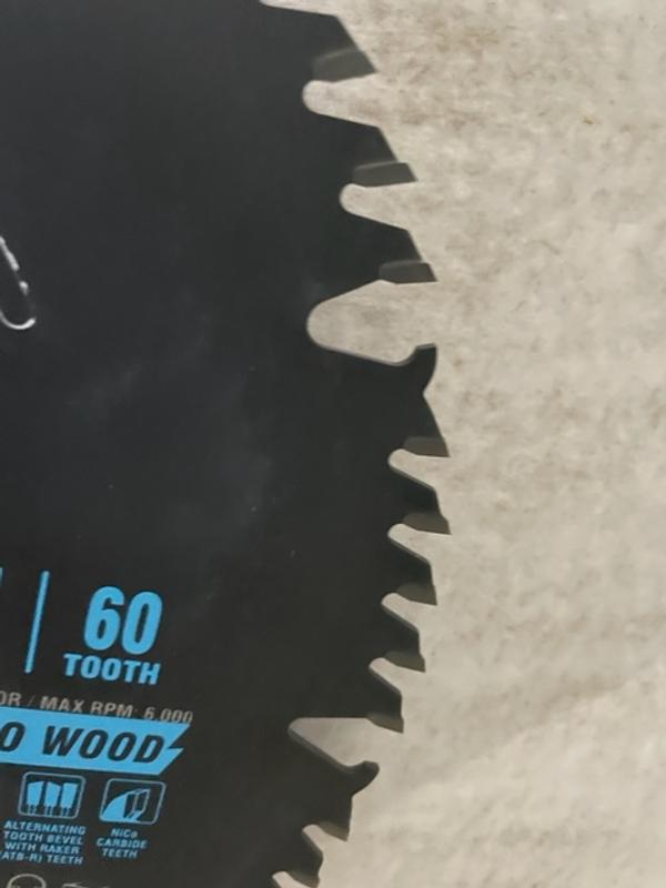 Spyder 12-in 60-Tooth Rough Finish Tungsten Carbide-tipped Steel Miter ...