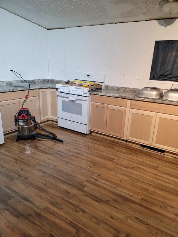 VT Dimensions Formica 6-ft x 25.5-in x 3.75-in Cafe Azul Right-Hand ...