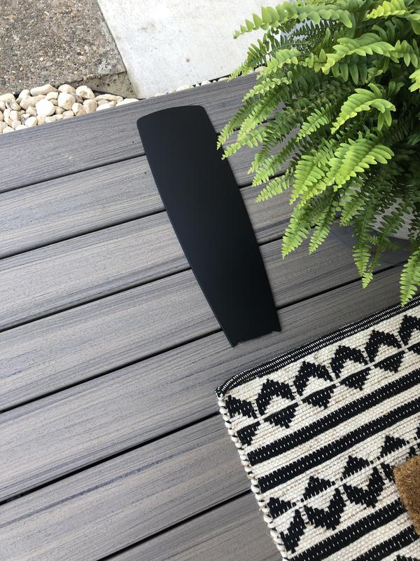 Fanimation Hugh 44-in Black Integrated LED Indoor/Outdoor Flush Mount ...