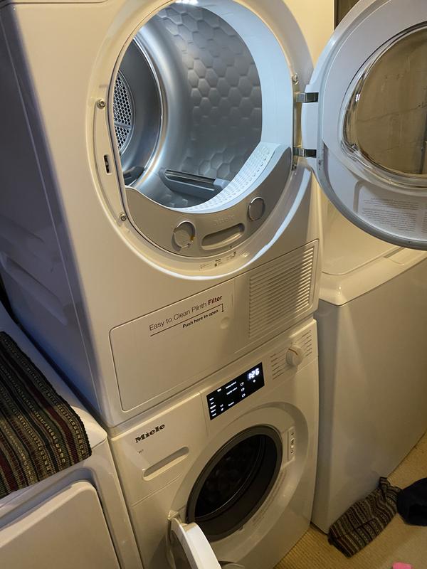 Miele Plastic Laundry Stacking Kit (Lotus White) WTV 502 at Lowes.com