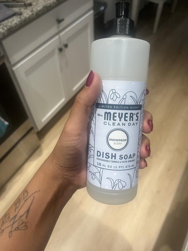 MRS MEYERS CLEAN DAY 16-fl oz Snow Drop Dish Soap 314508 at Lowes.com