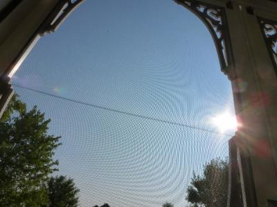 Screen Tight Springview Universal reversible Hinged Screen door 30-in x ...