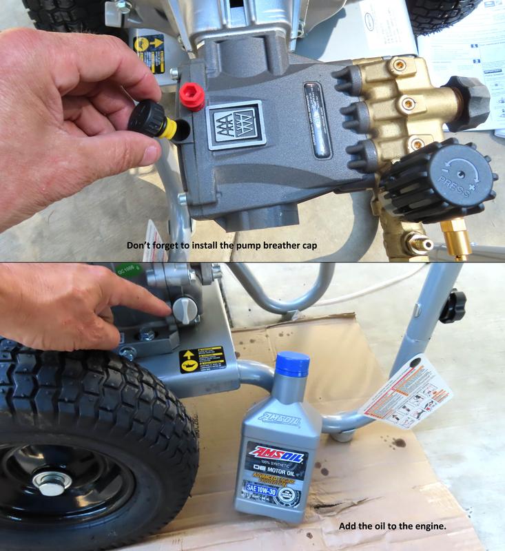 SIMPSON Pro Series (49-State) 3700 PSI 2.5-GPM Cold Water Gas Pressure ...