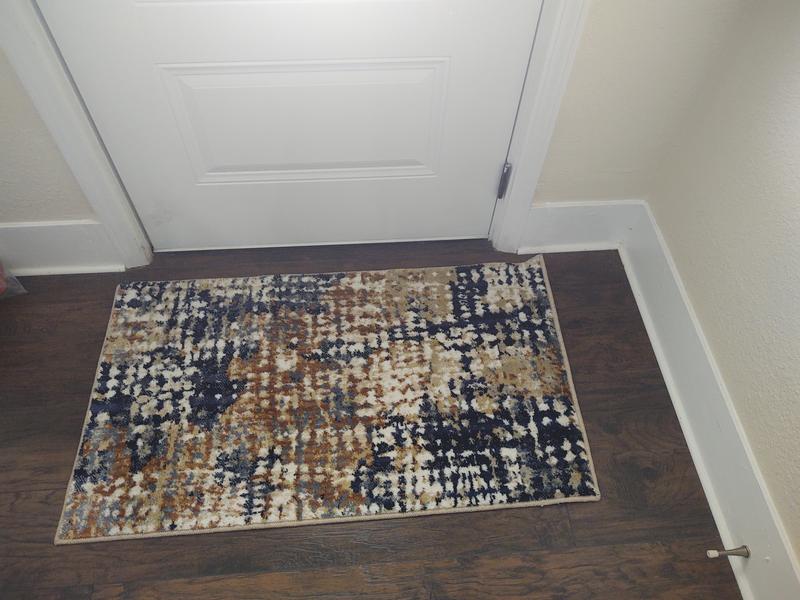 Origin 21 Inez 8 x 10 (ft) Woven Polyester Brown Rectangular Indoor ...