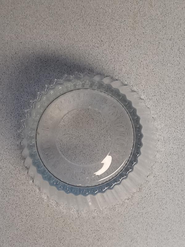 Style Selections 4.7-in x 5-in Cylinder Clear Ribbed Glass Vanity Light ...