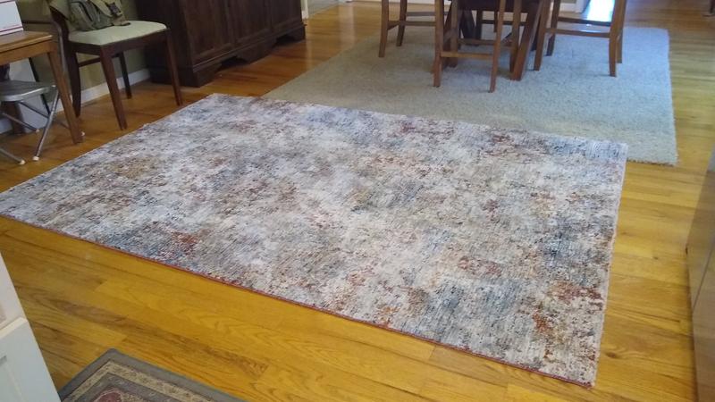 Origin 21 River Embers 8 X 10 (ft) Indoor Abstract Area Rug 670630 at ...