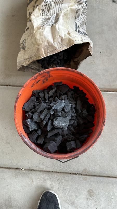 Cowboy Charcoal 15lb Hardwood Lump Charcoal - 100% Real Wood, No ...
