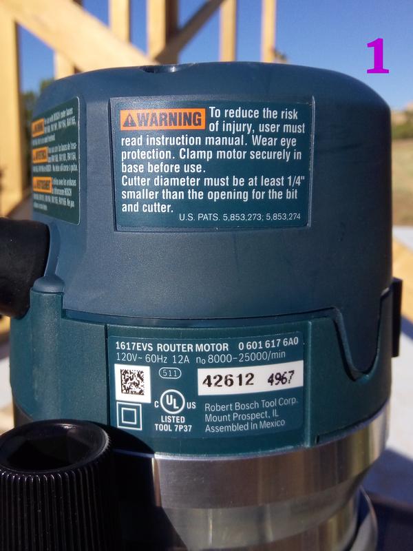 Bosch 1/4-in and 1/2-in 12-Amp 2.25-HP Variable Fixed Corded Router ...