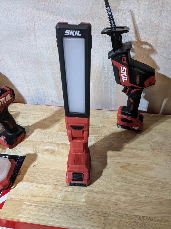 SKIL PWR CORE 12-volt 10-Tool Brushless Power Tool Combo Kit (2 ...