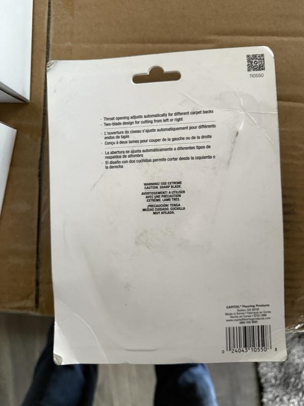 Capitol Professional Carpet Loop Pile Cutter 110550 at Lowes.com