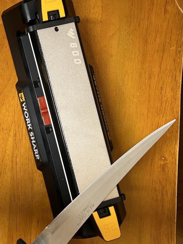 Work Sharp Benchtop Knife Sharpener - Tri-Brasive Stone - Diamond ...