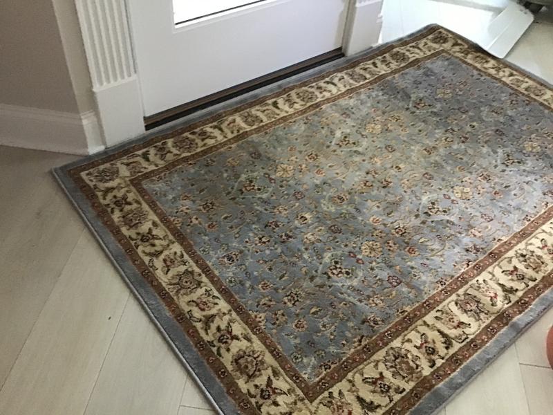 Safavieh Lyndhurst Adelyne 10 X 10 (ft) Light Blue/Ivory Square Indoor ...