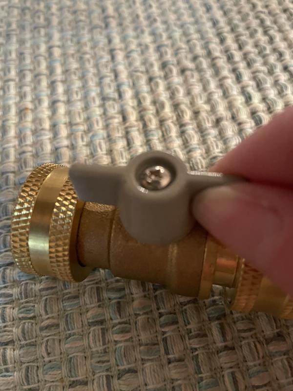 Project Source Brass Quick Connector Set SGY-GAR101 at Lowes.com