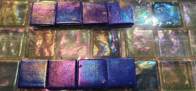Apollo Tile Skosh Indigo Blue 11-1/2-in x 11-1/2-in Glossy Glass ...
