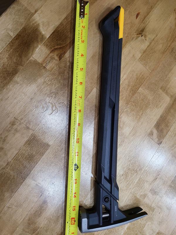 TOUGHBUILT ShockStop 24-oz Milled Face Steel Head Rubber Rip Framing ...