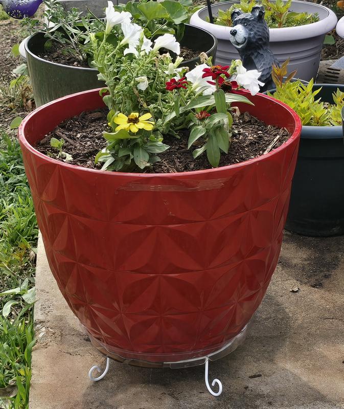 Shop allen + roth Coastal Blue Planter Collection at Lowes.com