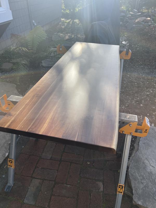 Sparrow Peak FSC Live 6-ft x 25-in x 1.5-in Walnut Stained Acacia ...