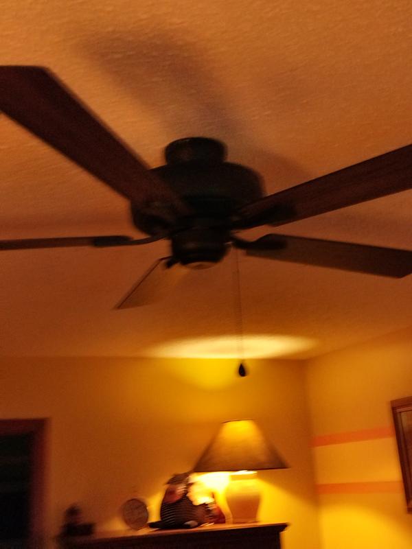 Harbor Breeze Cypress Point 60-in Downrod or Flush Mount Bronze with ...