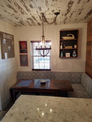 allen + roth Titanium Swell Quartz Off-white Kitchen Countertop SAMPLE ...