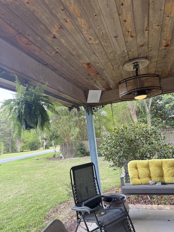 Oaks Decor Selva 23-in Black with Brown Blades Color-changing Indoor ...