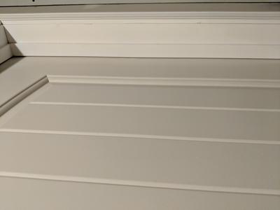 RELIABILT 30-in x 80-in Hollow Core 2-panel round top plank Left Hand ...