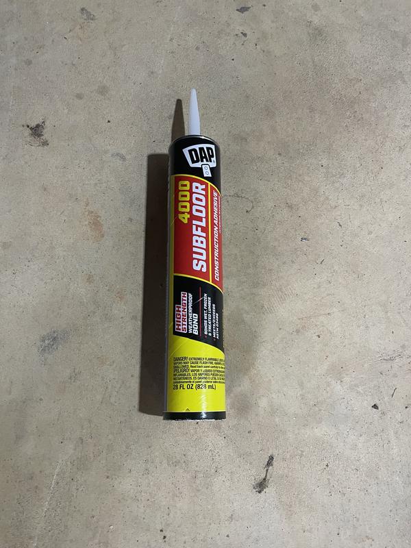 DAP DAP 4000 SUBFLOOR ADHESIVE 28 OZ 12 PACK 7079825117SOS at Lowes.com