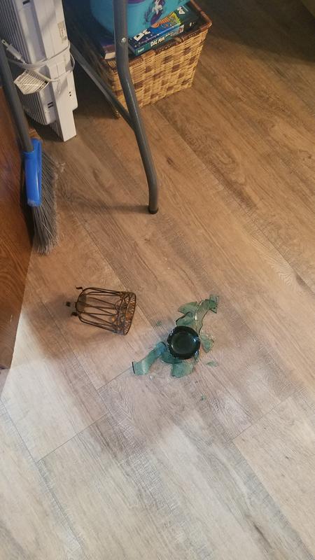 Style Selections Urbanite Oak 8-mm T x 8-in W x 50-in L Water Resistant ...