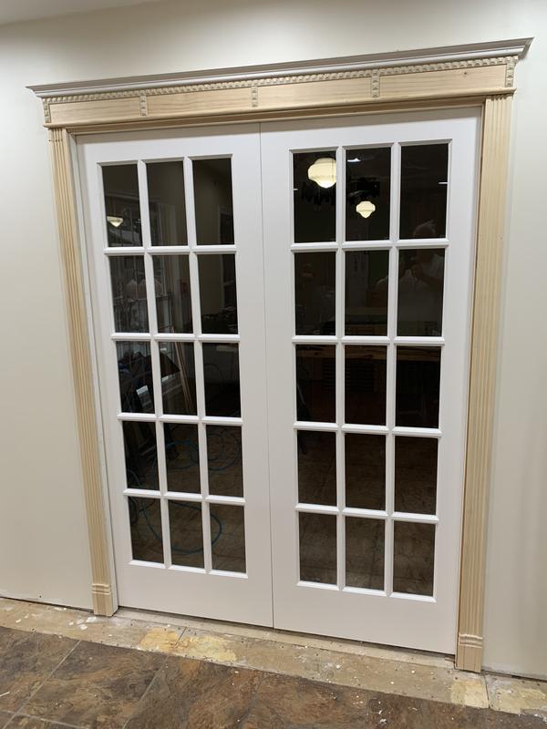 RELIABILT 32-in x 80-in Wood and Steel Pocket Door Frame with Hardware ...