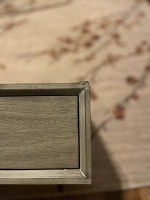 allen + roth 33.75-in Brown Modern/Contemporary Writing desk in the ...