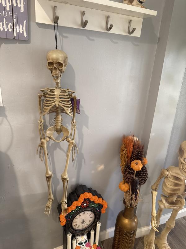 Holiday Living 35.43-in Hanging Skeleton Hanging decoration in the ...
