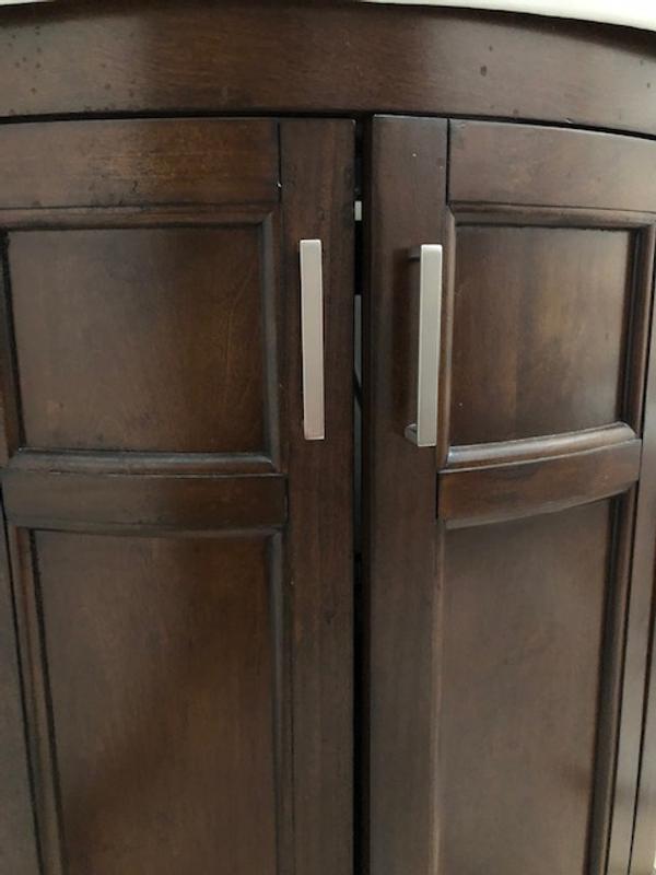 Style Selections Morecott 24-in Chocolate Single Sink Bathroom Vanity ...