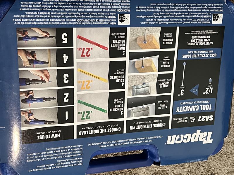 Tapcon Semi-automatic Powder Actuated Trigger Tool 12702 at Lowes.com