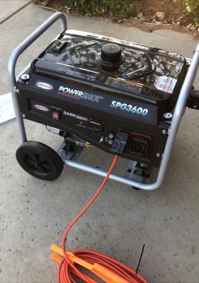 SIMPSON Commercial 3600-Watt Gasoline Portable Generator in the ...