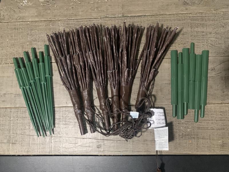 GE 6-ct Staybright LED Random Sparkle Firework Pathway Markers 72243LO ...