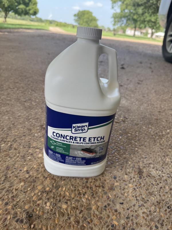 Klean Strip Interior/Exterior Etcher ( 1-gallon ) in the Concrete Preparation department at ...