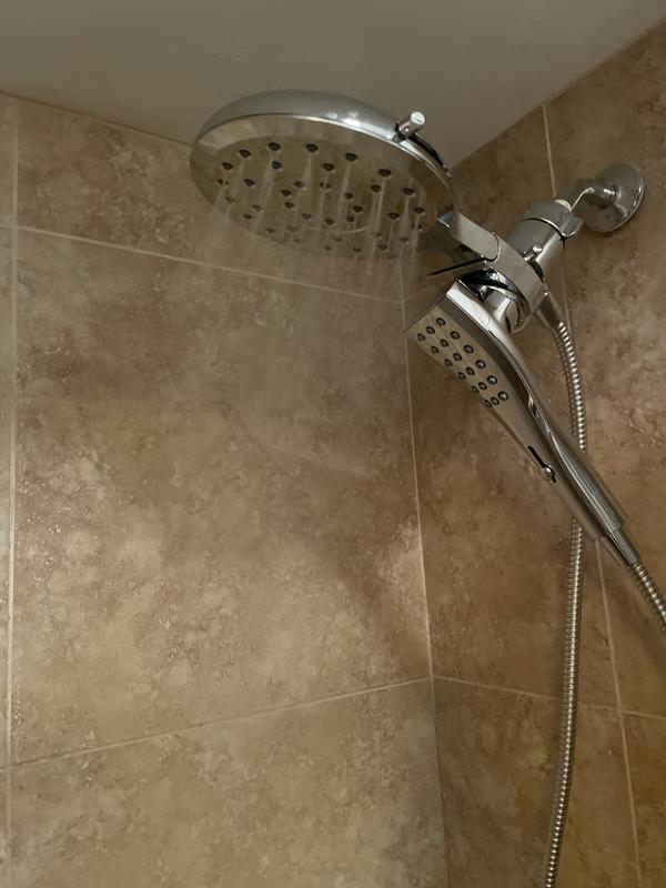 Moen Verso Magnetix Brushed Gold 7-in Round Dual/Combo Rain 2.5 GPM ...