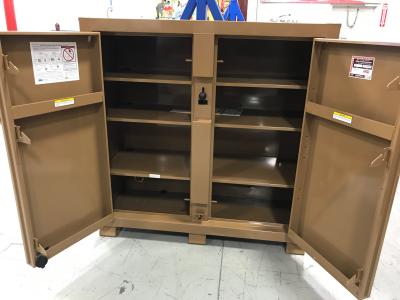 KNAACK JOBMASTER Cabinet 24-in W x 60-in L x 60-in H Brown Steel ...