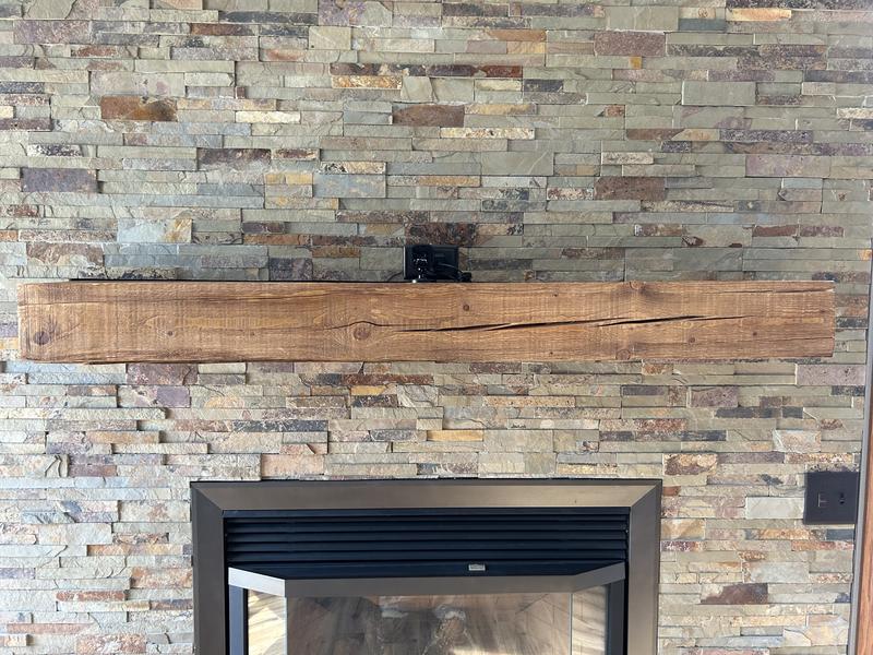 Dogberry 48-in W x 6-in H x 8-in D Dark Chocolate Stained Pine Hollow ...