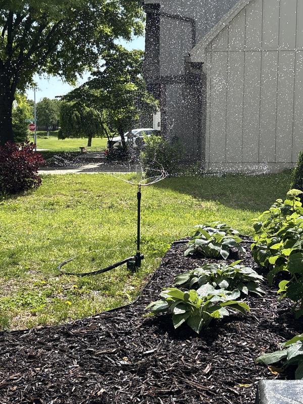 Orbit 2000-sq ft Rotating Spike Lawn Sprinkler 27770 at Lowes.com
