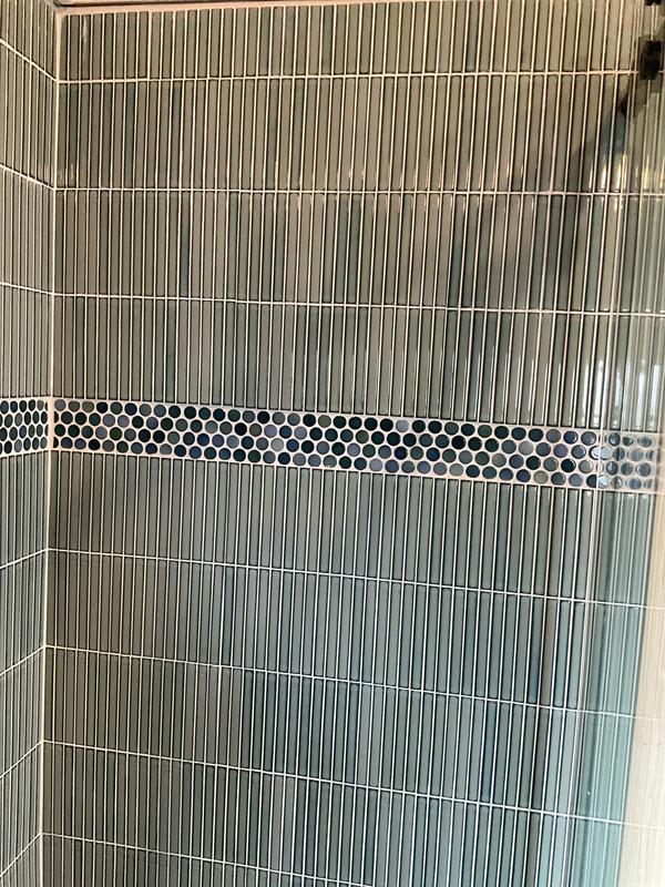 Satori Corda Vapor 11-in x 12-in Glossy Porcelain Linear Wall Tile (0. ...