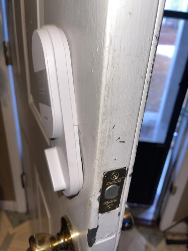 SimpliSafe Smart Lock White Smart Lock Electronic Deadbolt with Wifi ...