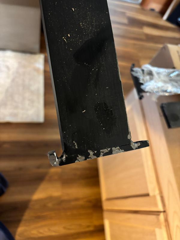 Ekena Millwork Countertop Island Steel Heavy Duty Bracket w/Flange 24 ...