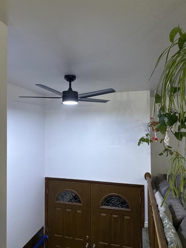 Globe Electric Novara 56-in Black with Matte Blades Color-Changing ...