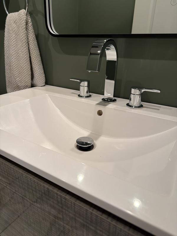 Shop Moen Avri 8in Widespread 2-Handle Bathroom Faucet 2 Pack with 24 ...