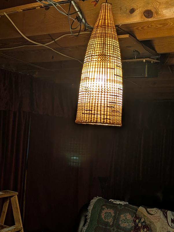 Parrot Uncle 1 -Light Black Modern/contemporary Bamboo Linear Small ...