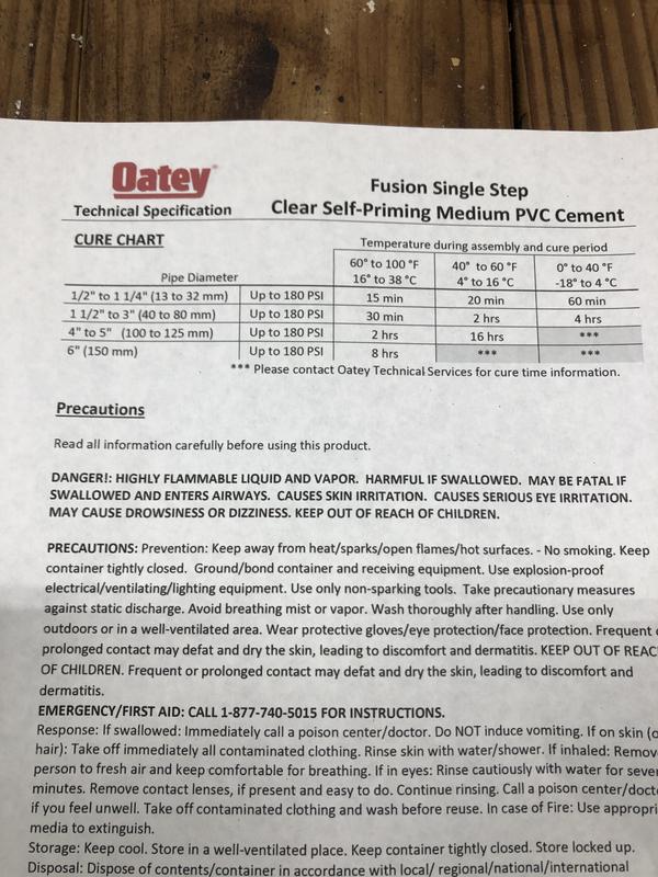 Oatey Fusion One-Step 10-fl oz Clear PVC Cement and Primer 32192L at ...